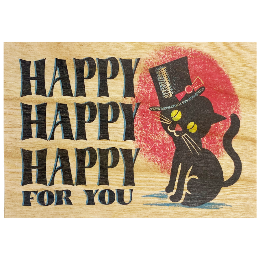 Wood Cards– Spitfire Girl